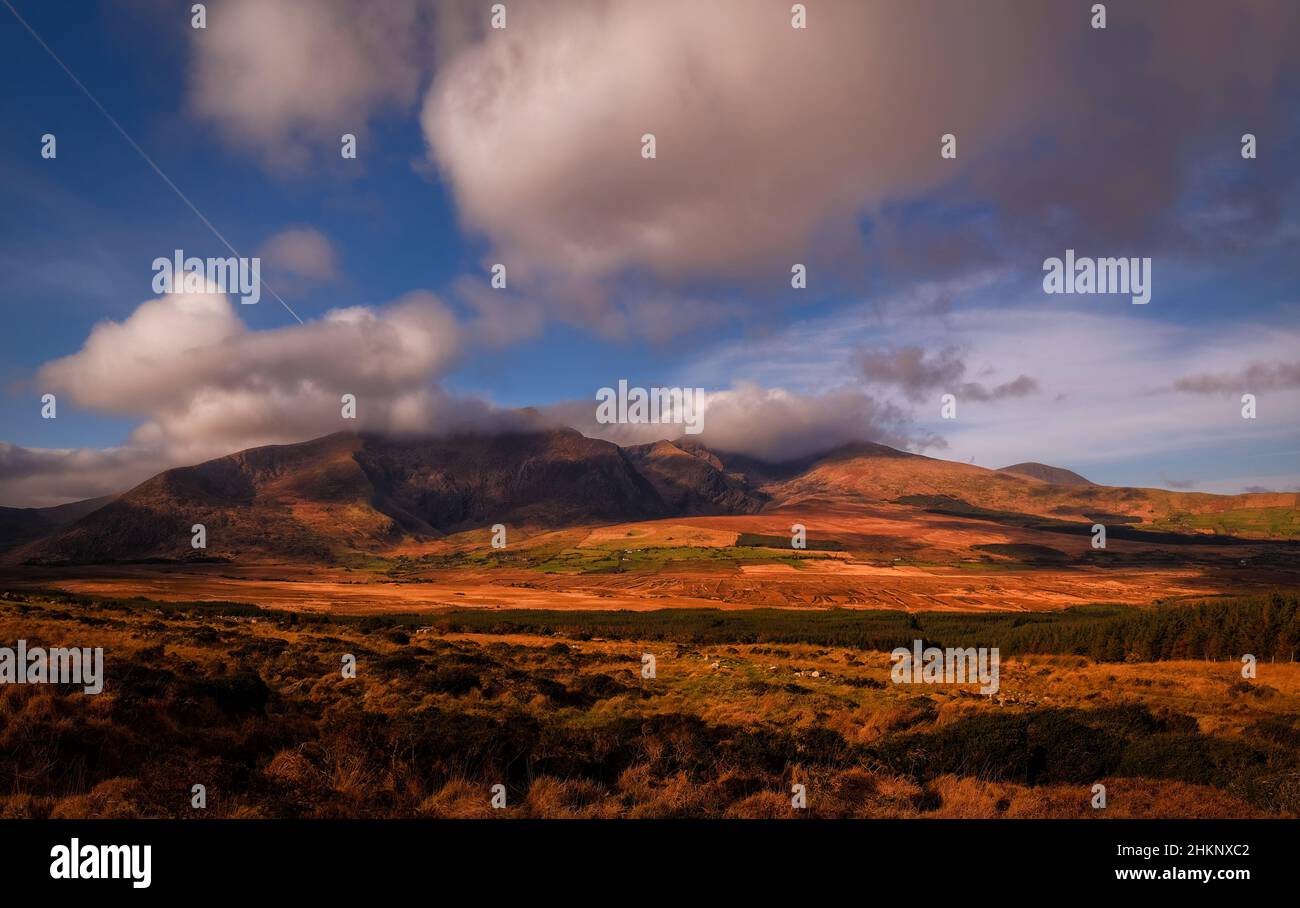 Spectacular mountains in epic lighting conditions Stock Photo - Alamy