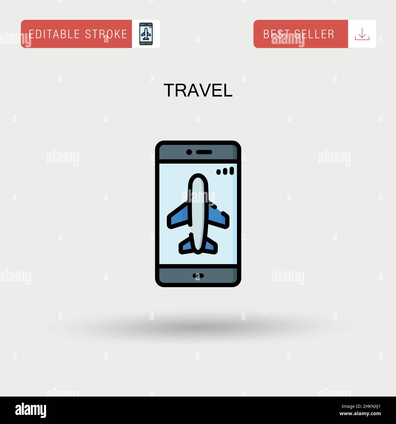 Beautiful young woman traveler Stock Vector Images - Alamy