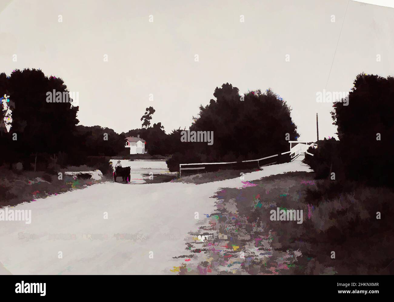 Art inspired by Manse Bridge, Temuka, Muir & Moodie studio, 1912 ...