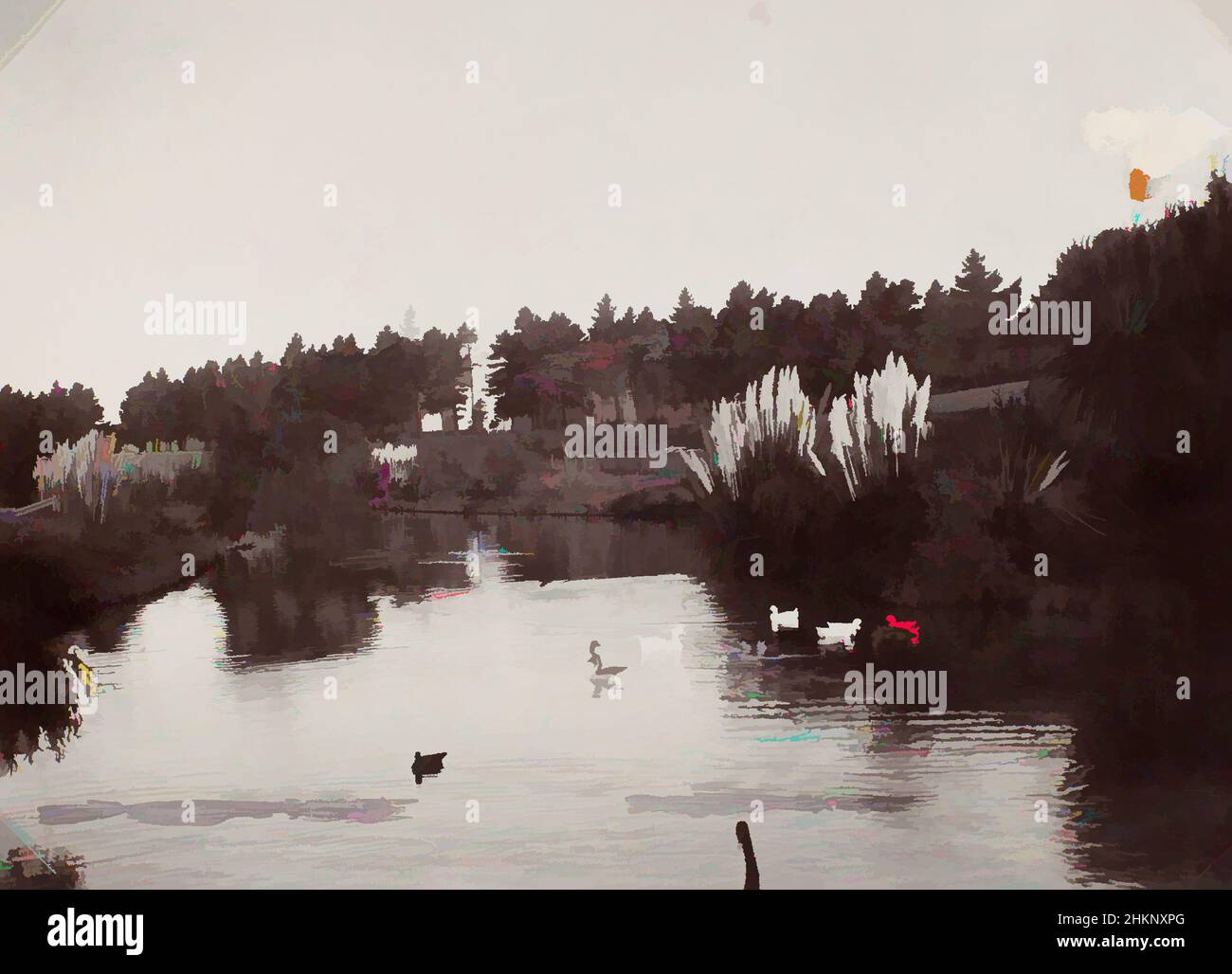 Art inspired by Gardens, Timaru, Muir & Moodie studio, 1911, Timaru ...