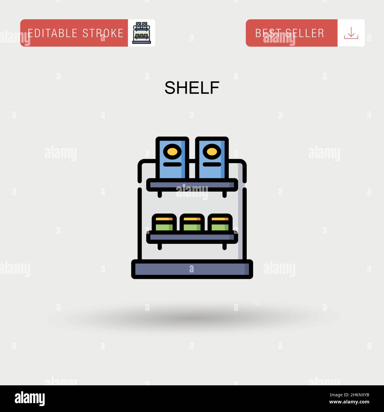 Simple shelf hi-res stock photography and images - Alamy