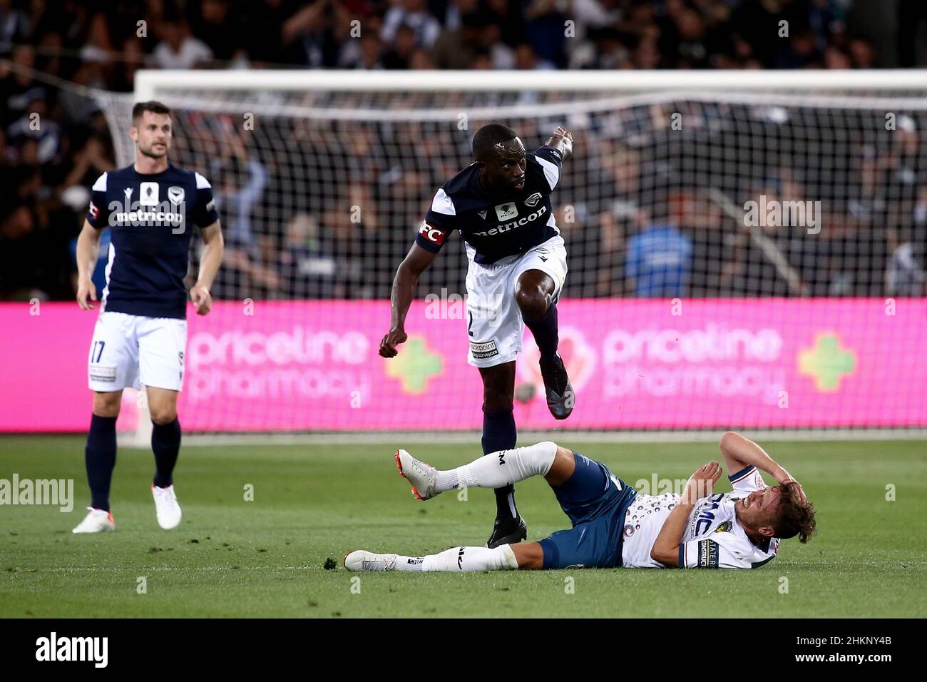 Melbourne, Australia, 5 February, 2022. Jason Geria of Melbourne ...