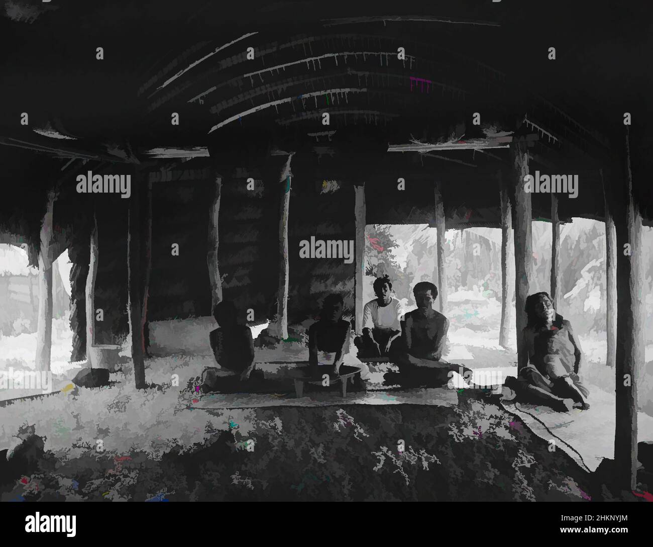Samoan fale interior hi-res stock photography and images - Alamy