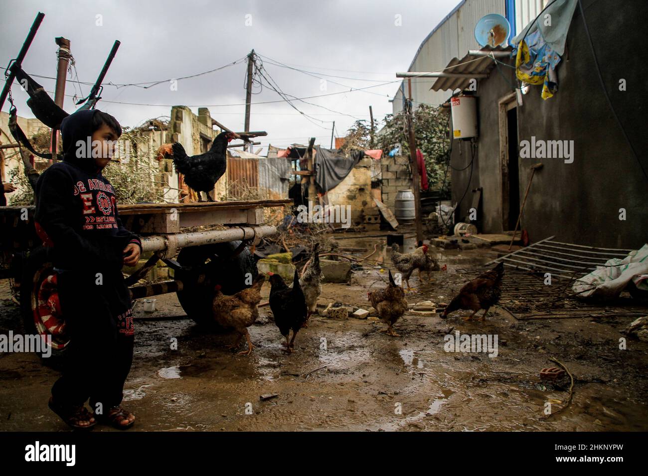 Jabalia, Gaza Strip, Palestine. 4th Feb, 2022. Gaza, Palestine ...