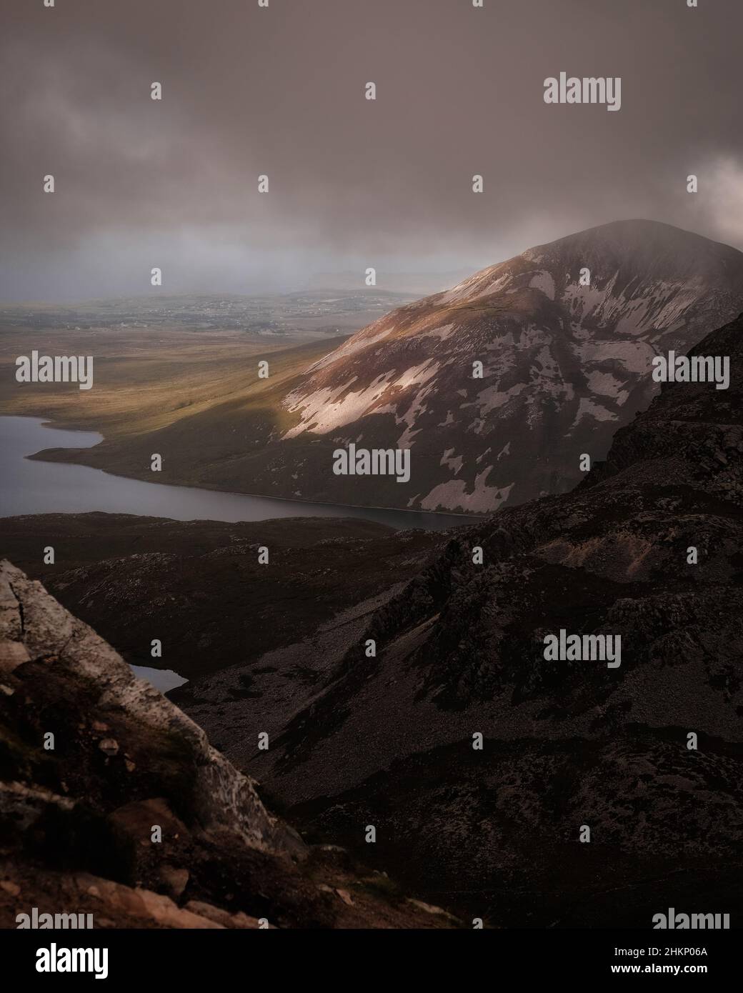 Spectacular mountains in epic lighting conditions Stock Photo - Alamy