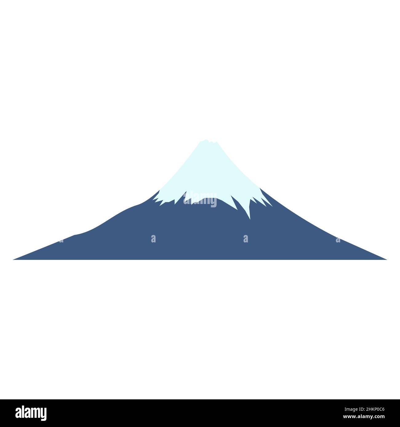 clip art of Fuji mount with cartoon design,vector illustration Stock ...