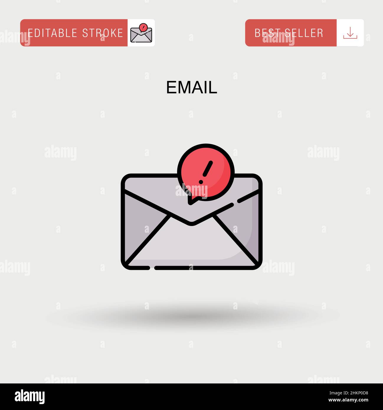Blank email screen mail Stock Vector Images - Alamy