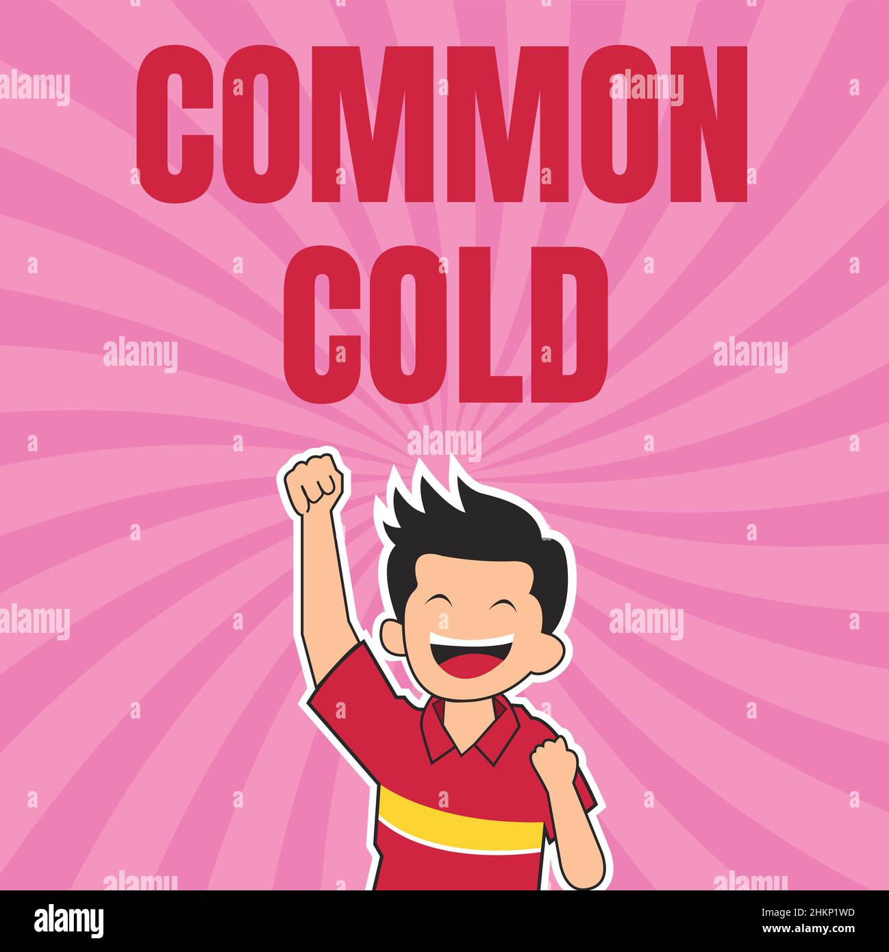 Text caption presenting Common Cold. Business showcase viral infection ...