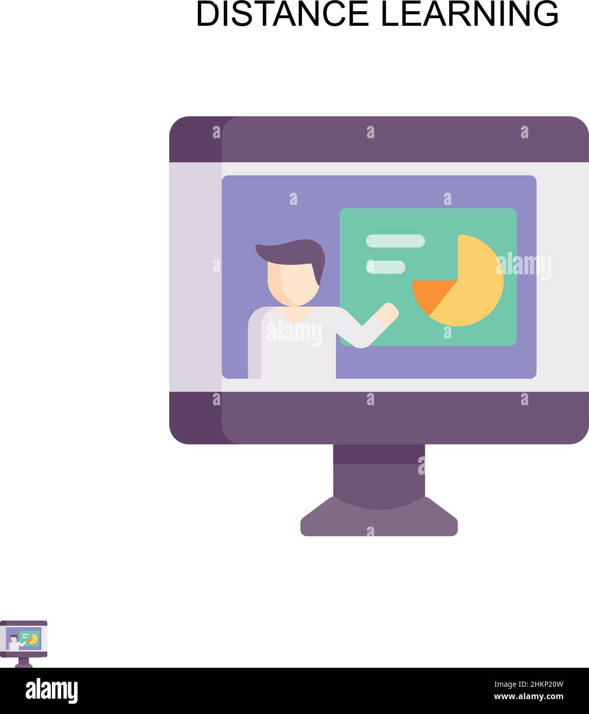 Laptop lecture Stock Vector Images - Alamy