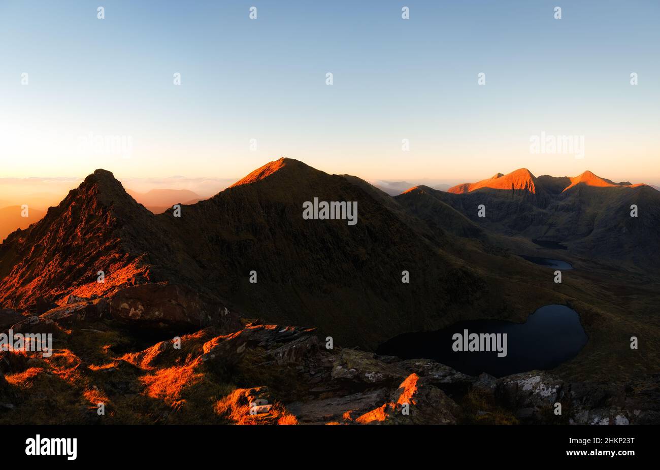 Mcgillycuddy reeks hi-res stock photography and images - Alamy