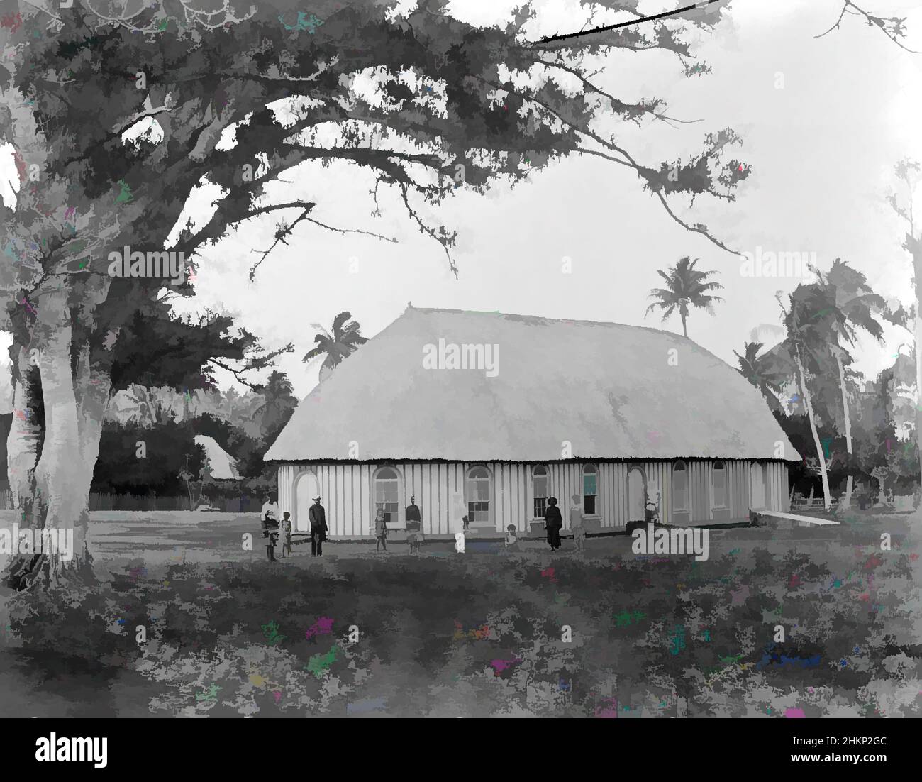 Art inspired by Neiafu, Wesleyan Church (exterior), Burton Brothers ...
