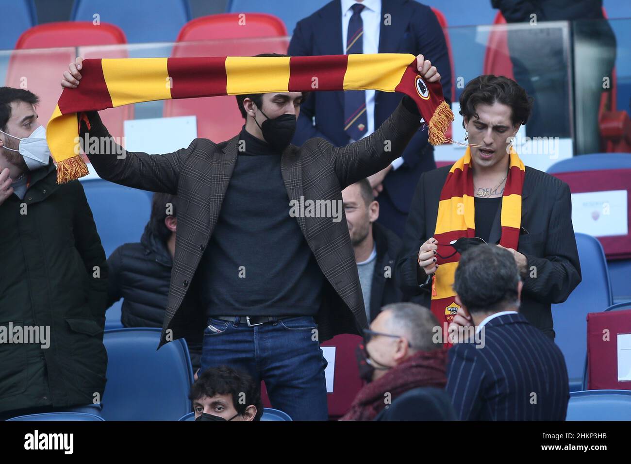 Rome, Italy. 05th Feb, 2022. ROME, Italy - 05.02.2022: DAMIANO DAVID ...