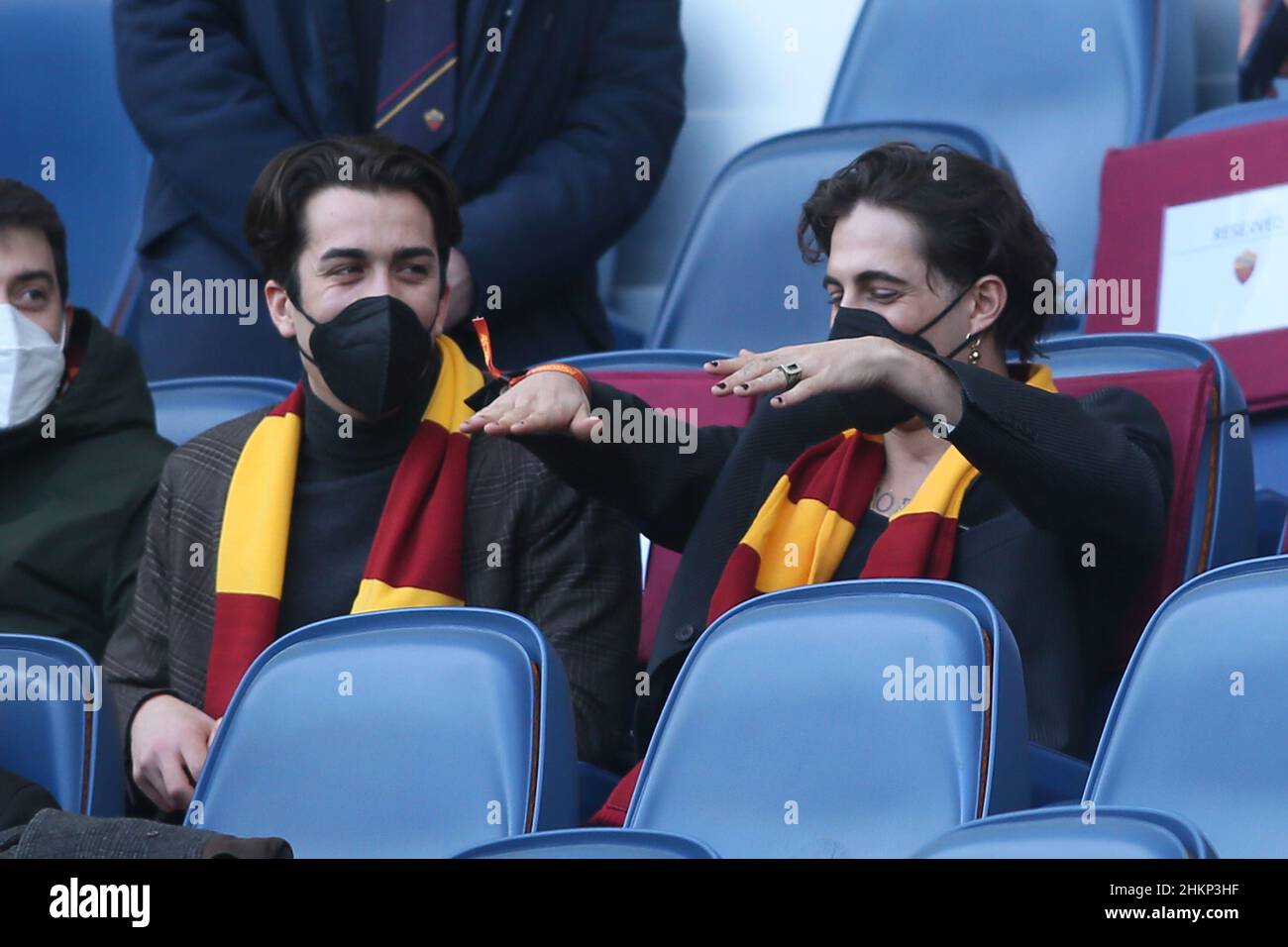 Rome, Italy. 05th Feb, 2022. ROME, Italy - 05.02.2022: DAMIANO DAVID ...