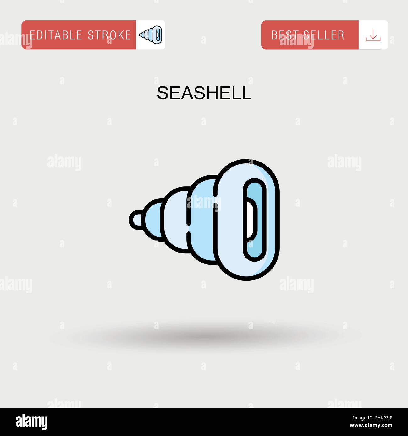 Seashell drawing Stock Vector Images - Alamy