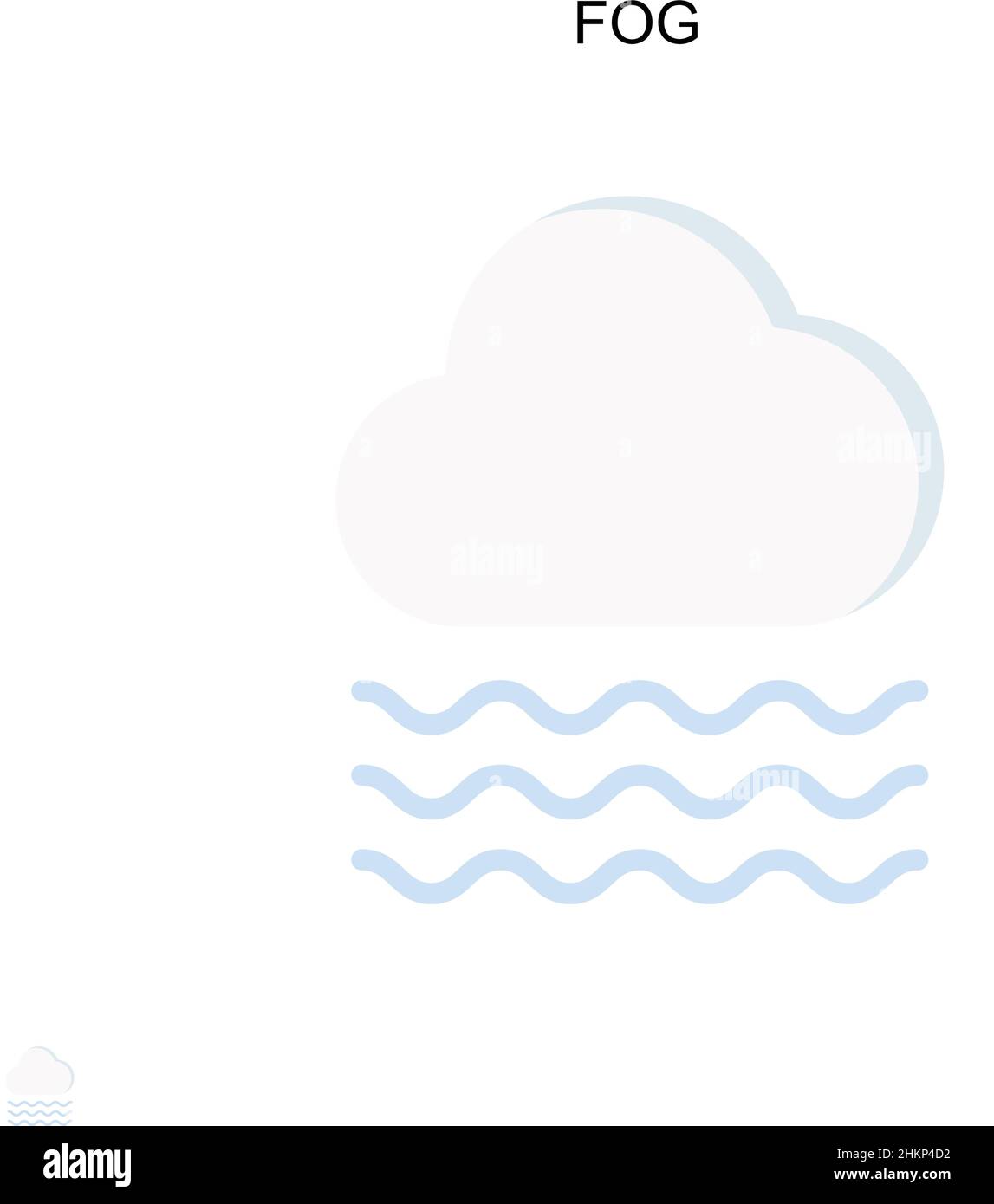 Fog Simple vector icon. Illustration symbol design template for web ... Fog Simple vector icon. Illustration symbol design template for web ...