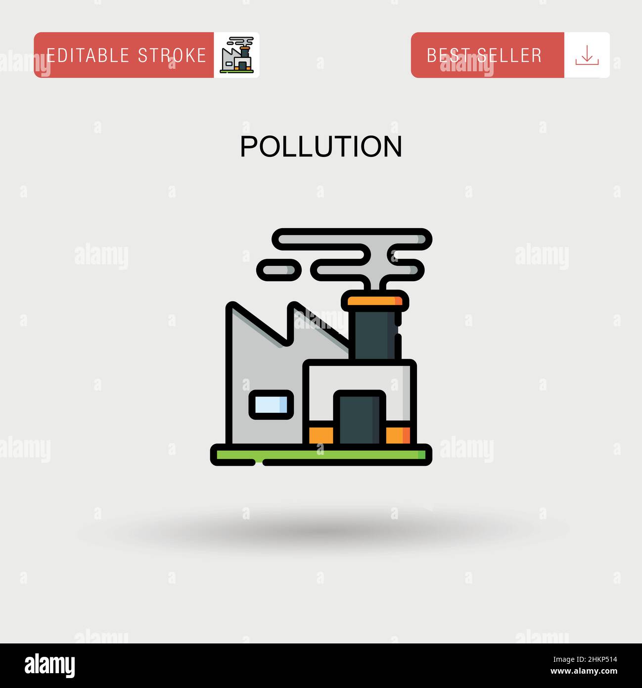Pollution environment Stock Vector Images - Alamy