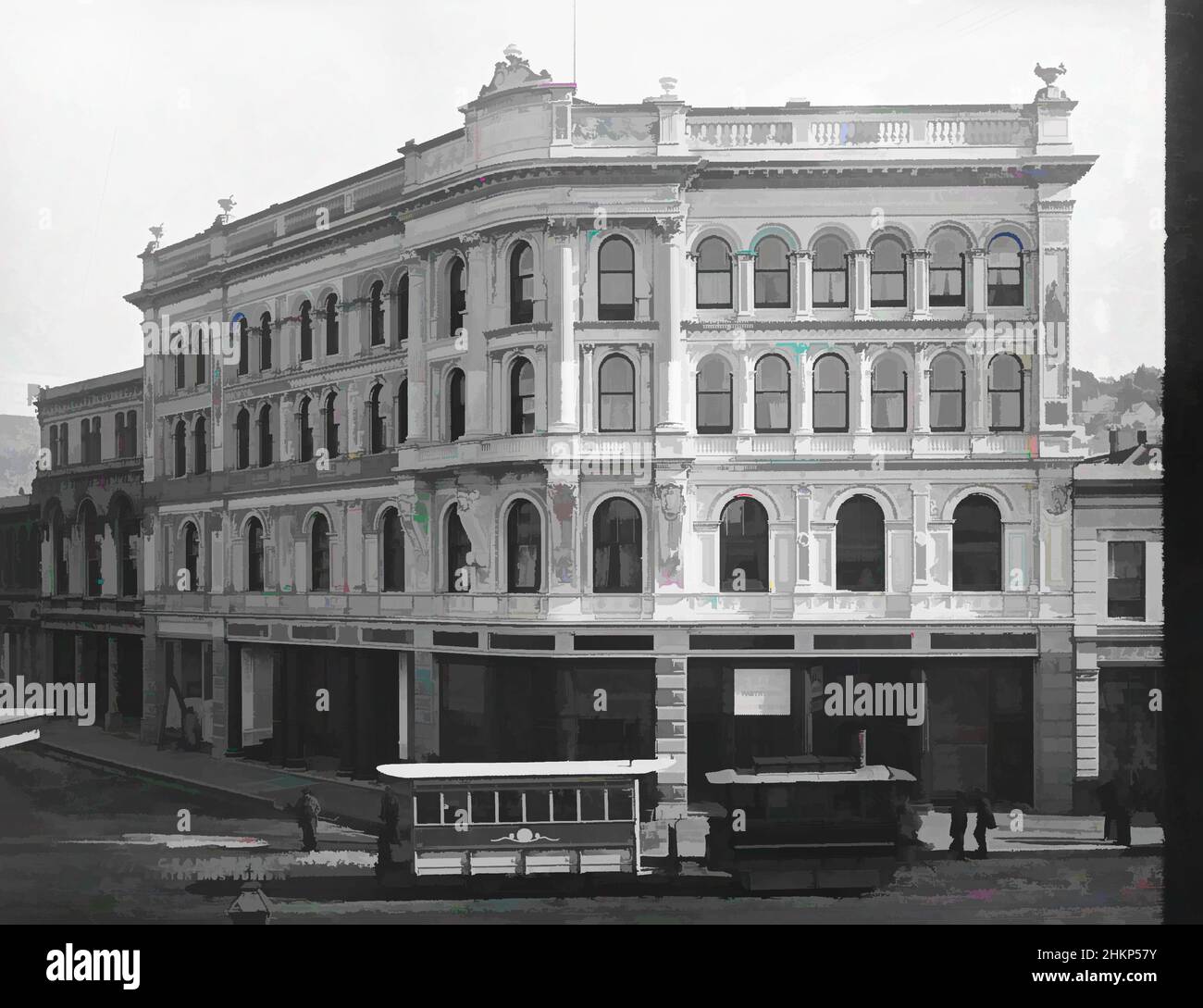 Art inspired by Grand Hotel, Dunedin, Burton Brothers studio ...