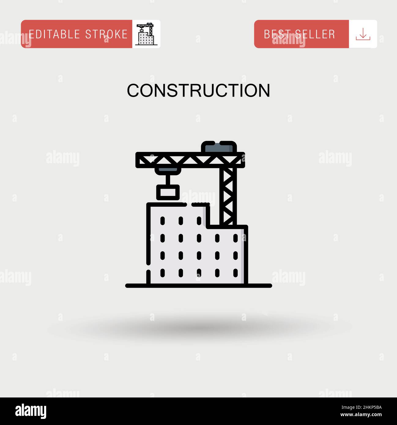 Foreman worker construction concrete Stock Vector Images - Alamy