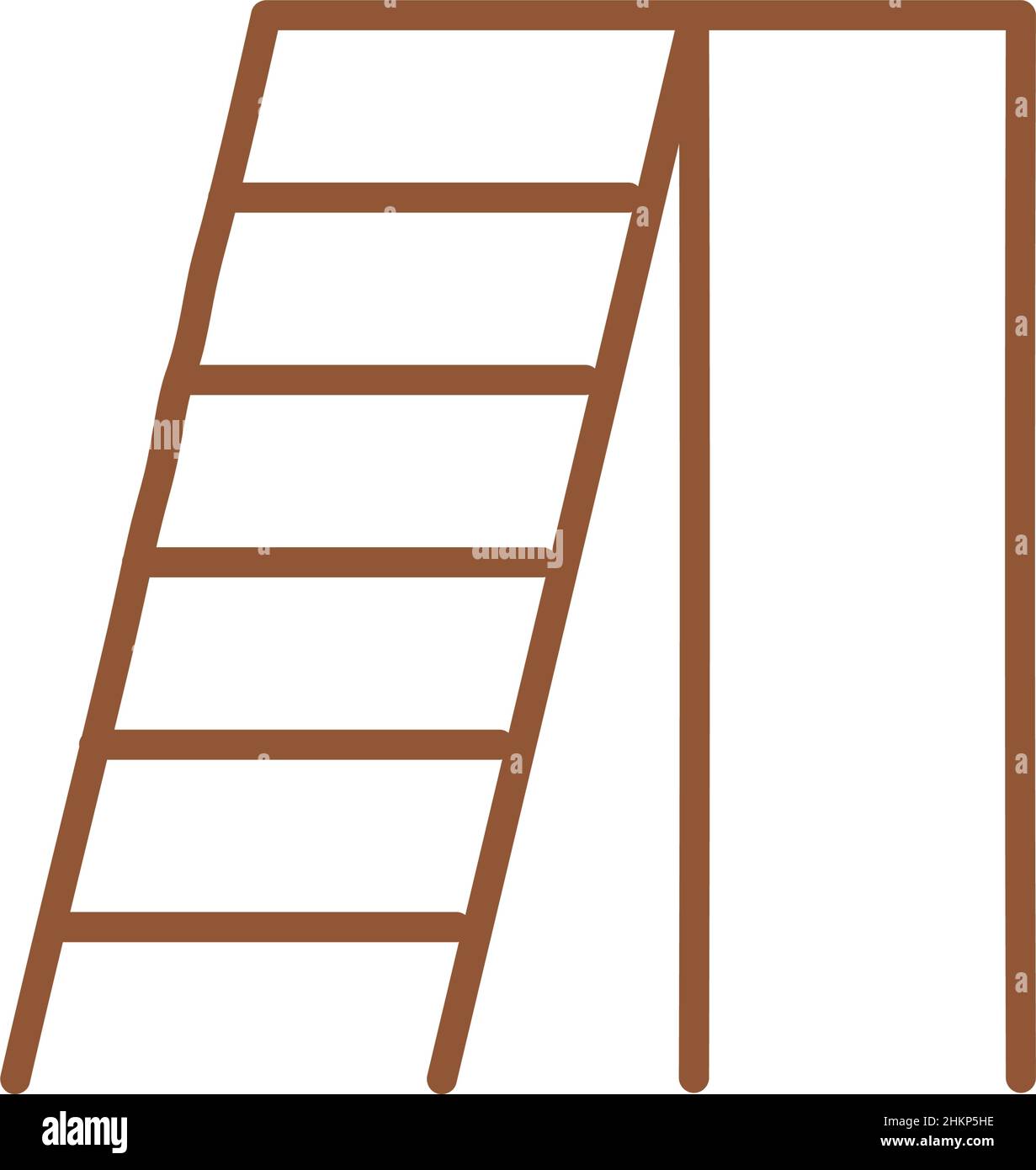 ladder tool isolated Stock Vector Image & Art - Alamy