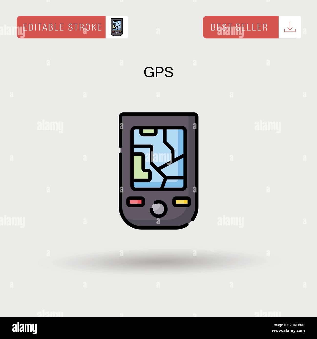 Car navigator Stock Vector Images - Alamy