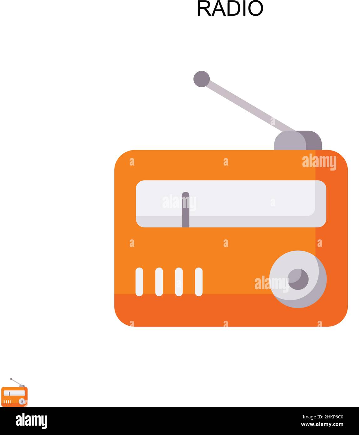 Web radio icon hi-res stock photography and images - Alamy