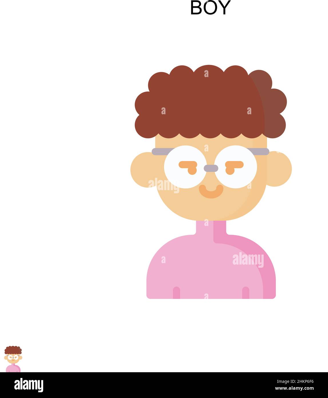 Boy template Stock Vector Images - Alamy