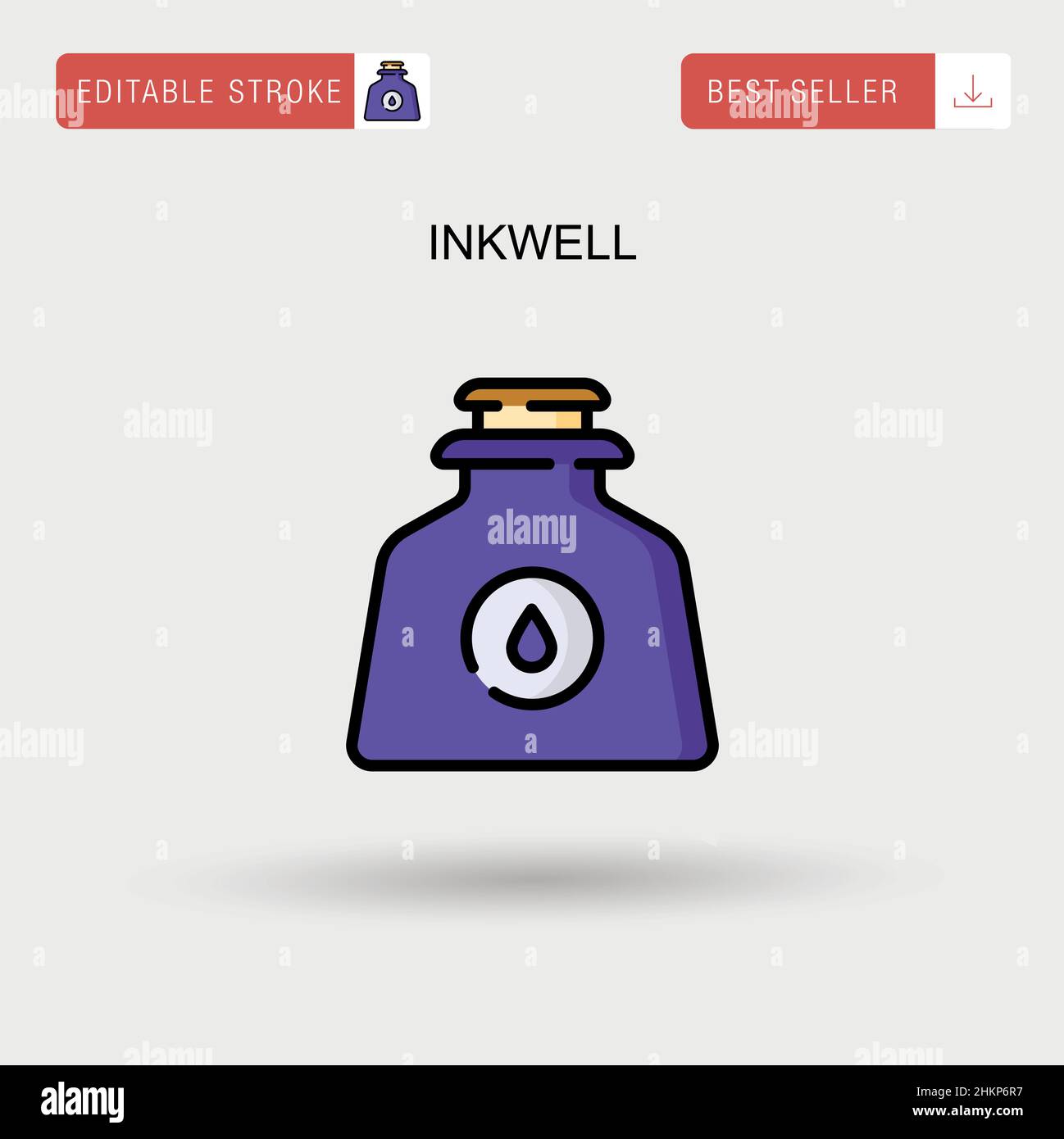 Inkwell message Stock Vector Images - Alamy