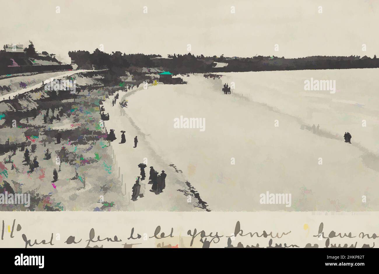 Art inspired by Caroline Bay, Timaru, Muir & Moodie studio, 1905 ...