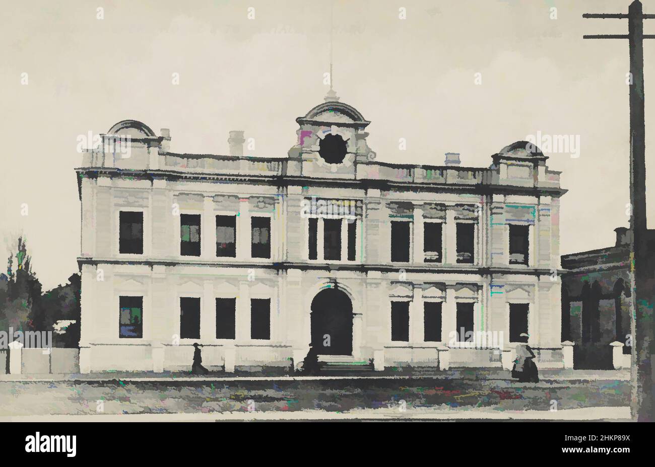 Art inspired by Municipal Opera House and Town Hall, Oamaru, New ...