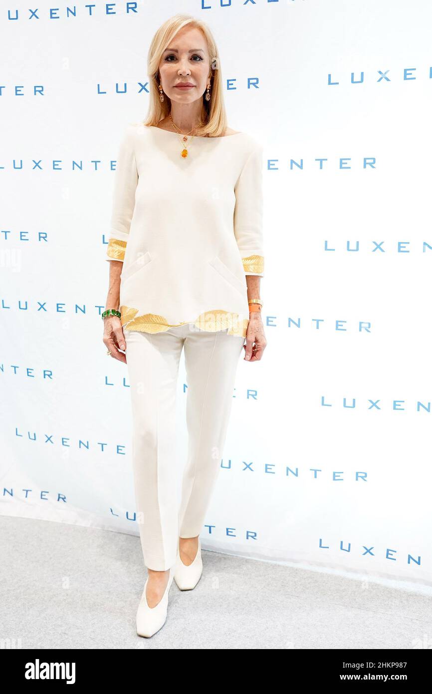 Madrid, Spain. 04th Feb, 2022. The businesswoman, television ...