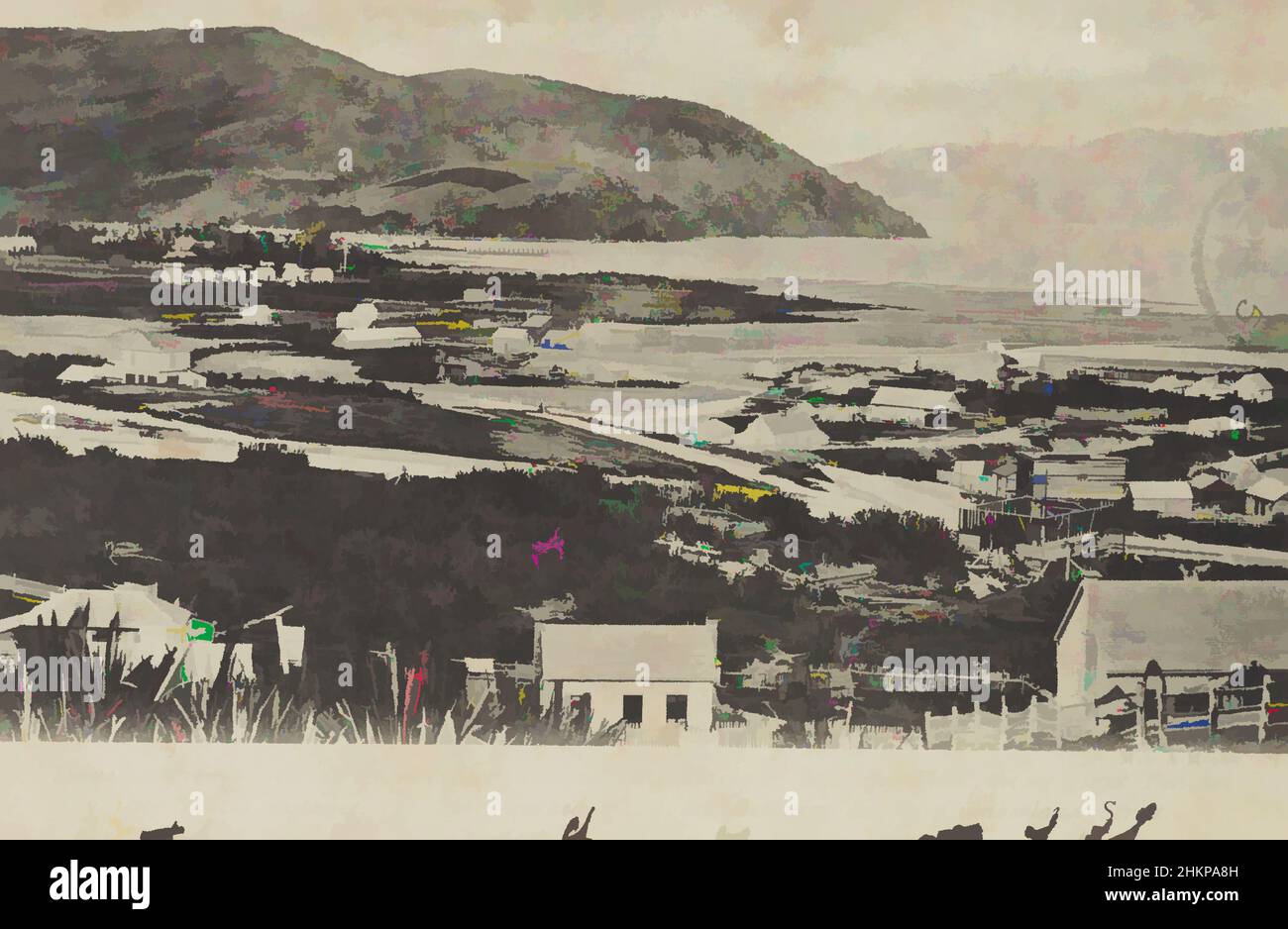 Dunedin in 1861 from the a hi-res stock photography and images - Alamy