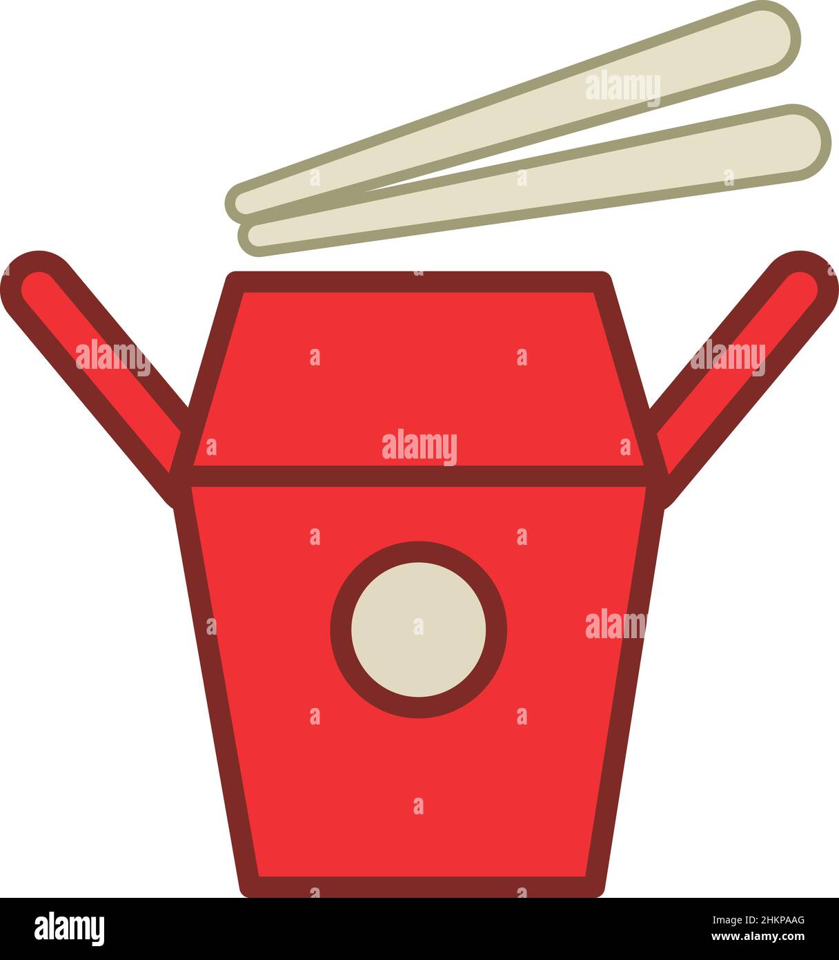 Meal china Stock Vector Images - Alamy