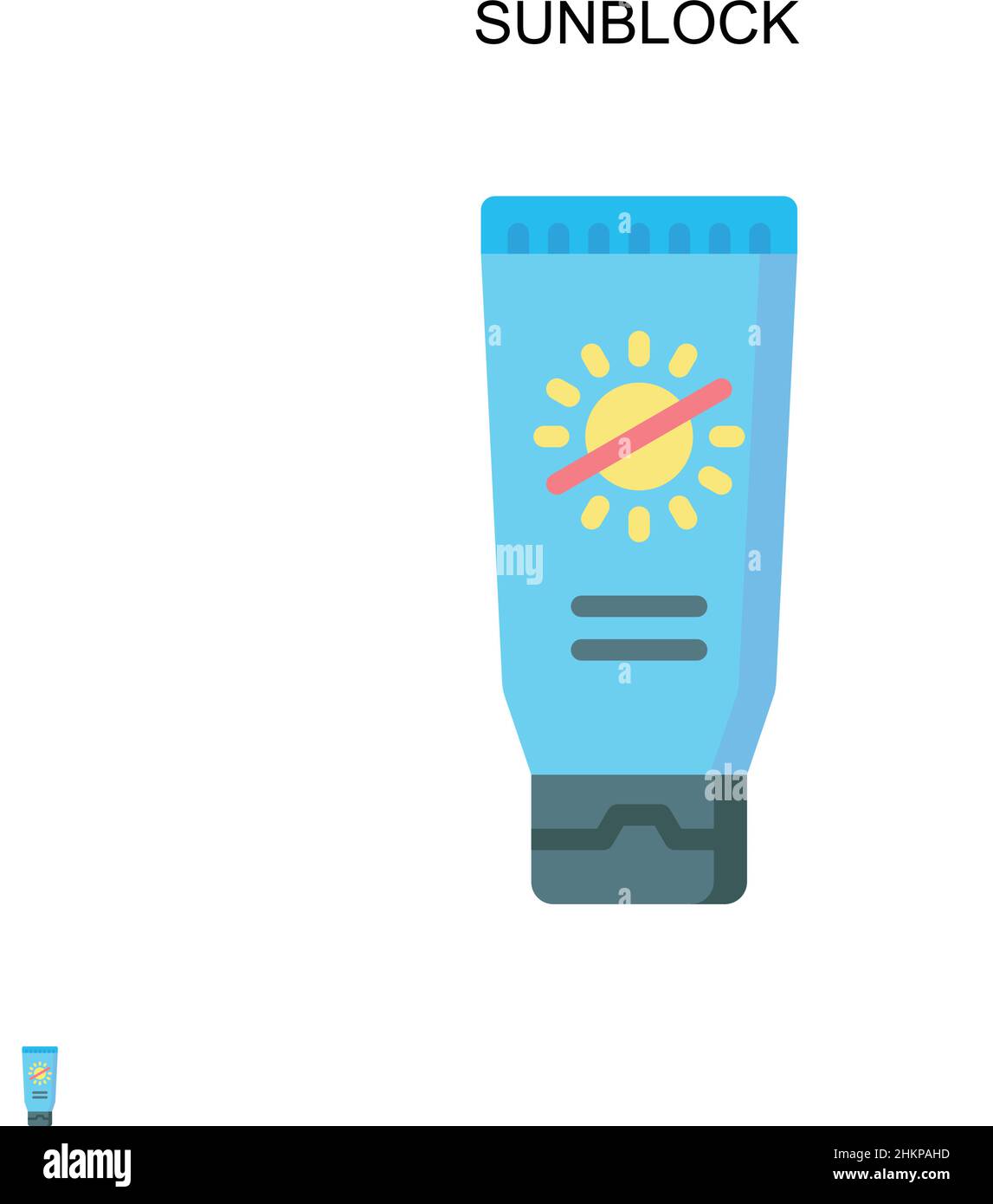 Sunburn woman illustration Cut Out Stock Images & Pictures - Alamy