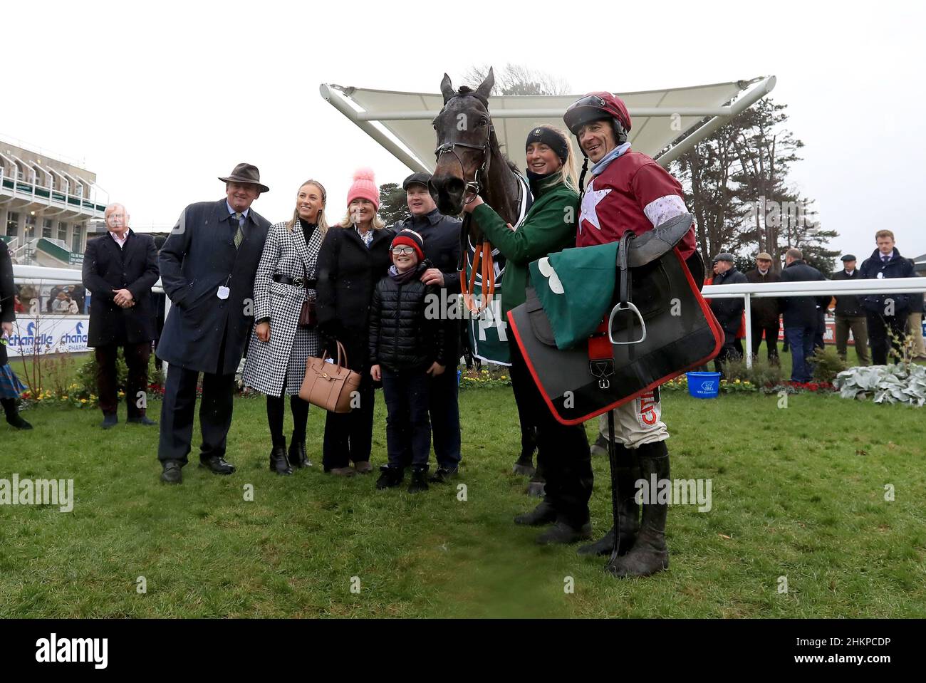Winning Connections of The Irish Gold Cup during day one of the Dublin ...
