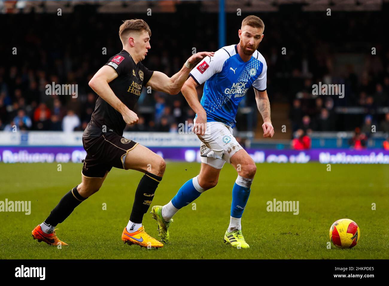 5th February 2022 : Weston Homes Stadium, Peterborough, Cambridgeshire ...