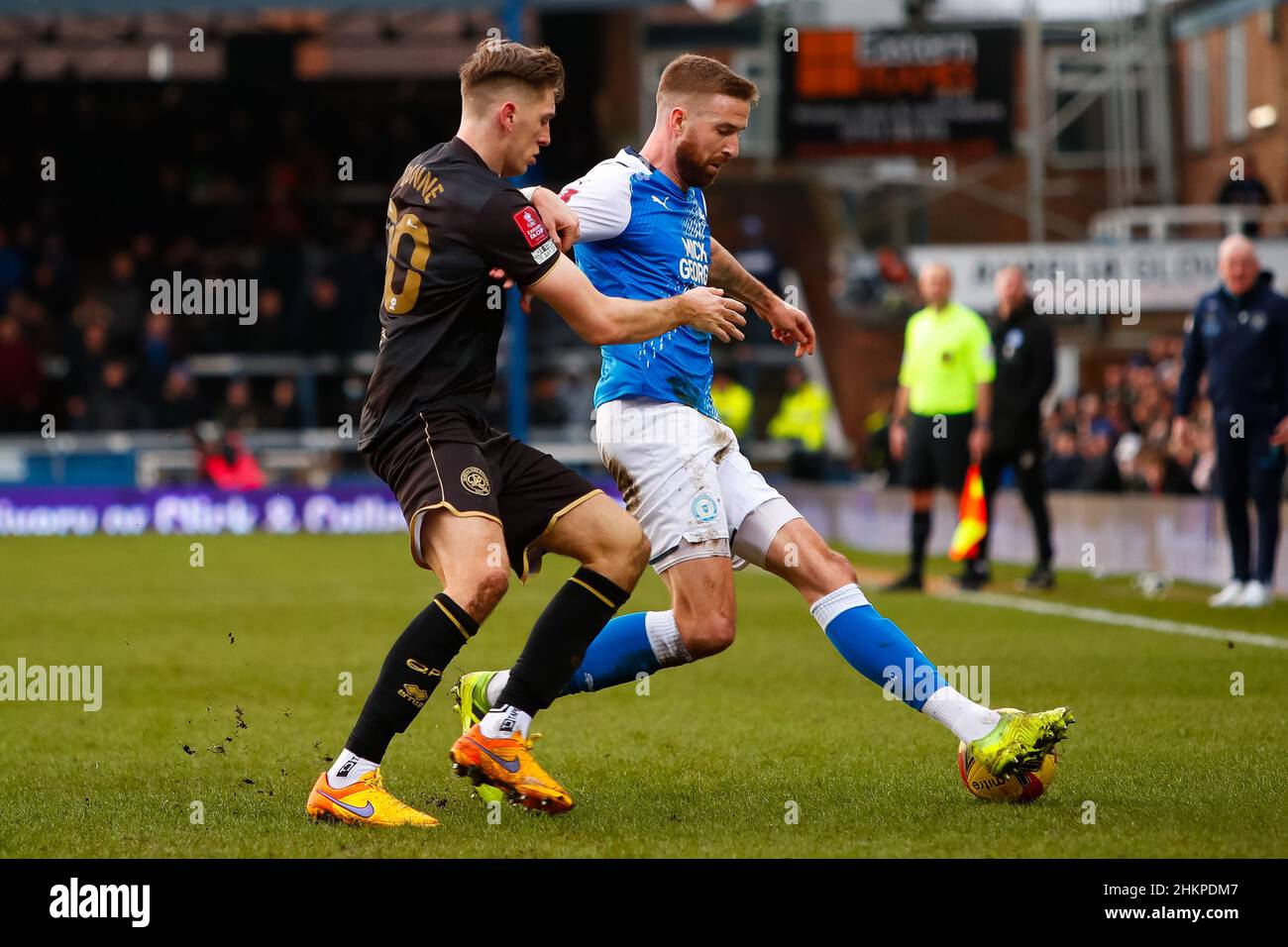 5th February 2022 : Weston Homes Stadium, Peterborough, Cambridgeshire ...