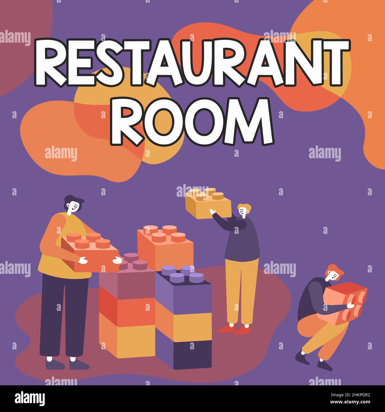 Hand writing sign Restaurant Room. Business idea showing pay to sit and ...