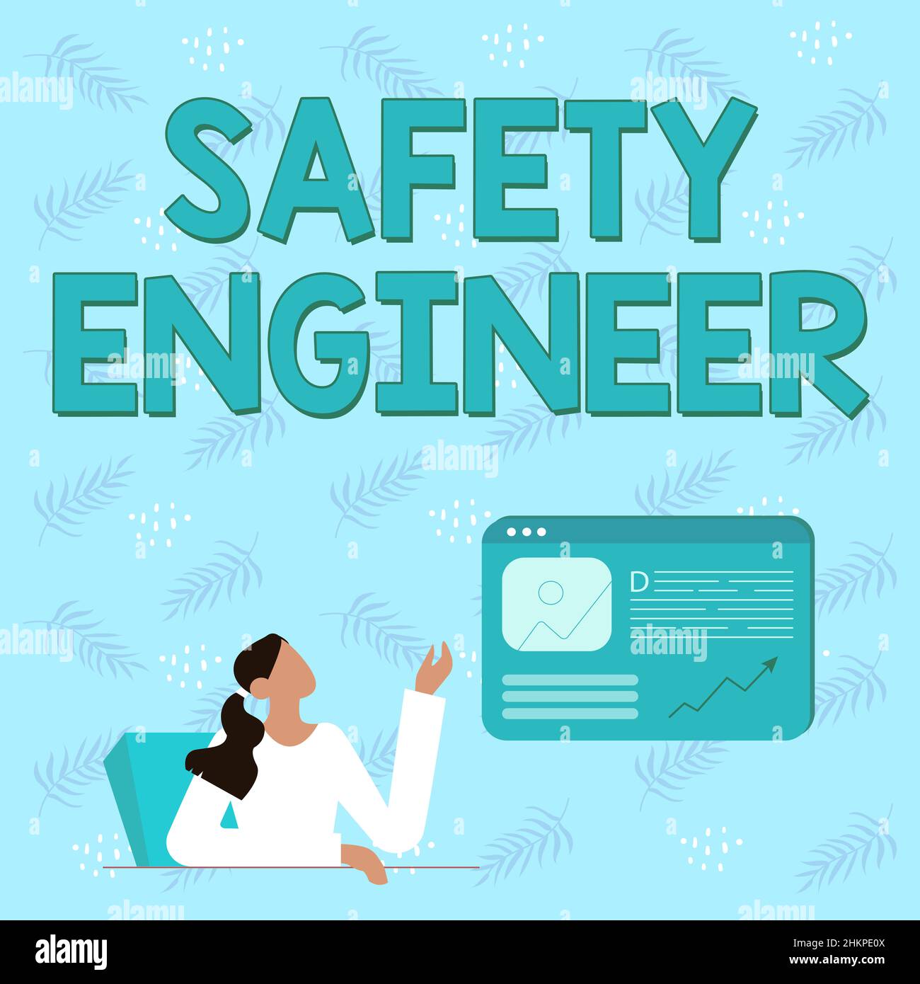 Hand writing sign Safety Engineer. Business showcase person who ...