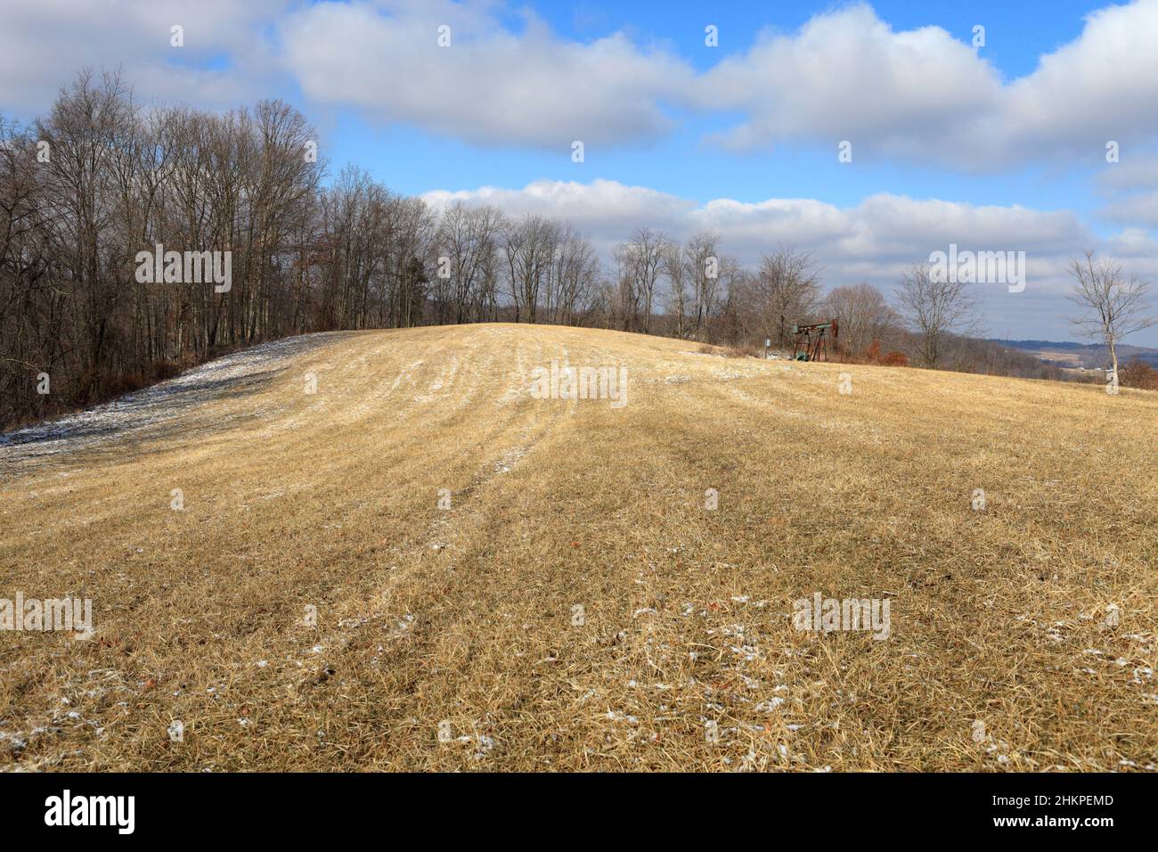 This is field in Ohio in spring, USA Stock Photo - Alamy