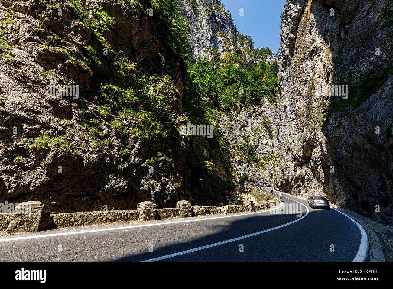 The Bicaz Canyon in Romania Stock Photo - Alamy