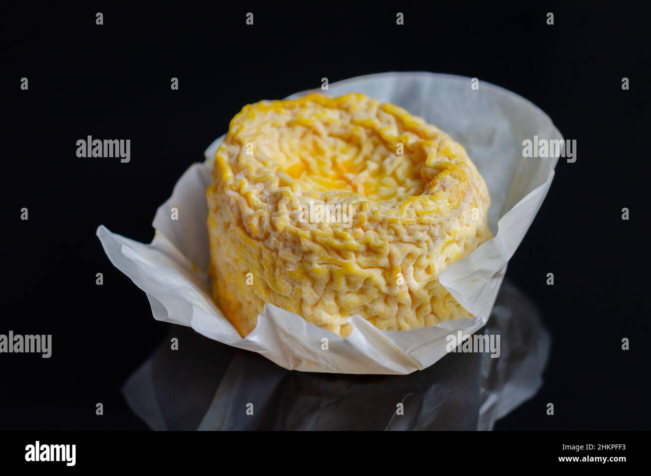 Langres, French soft cheese from the plateau of Langres in the region ...