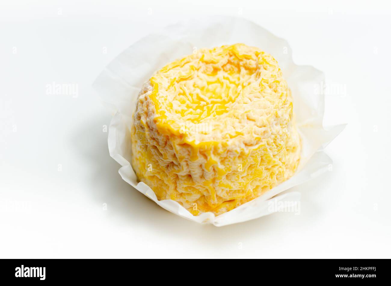 Langres, French soft cheese from the plateau of Langres in the region ...