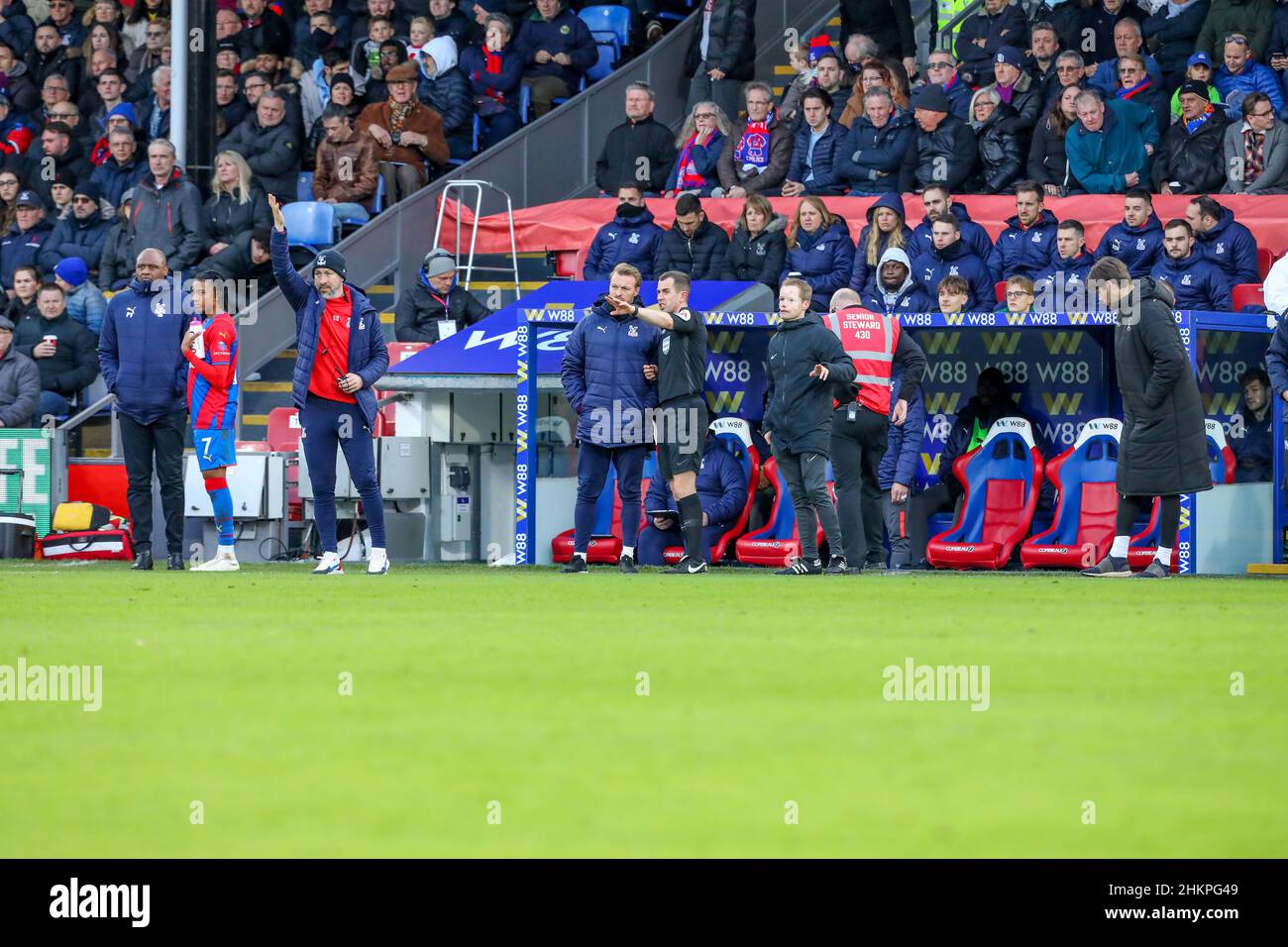 5th February 2022 : Selhurst Park, Crystal Palace, London, England; FA ...