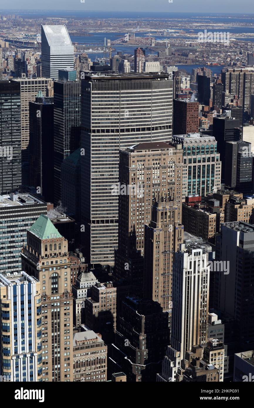 The buildings in midtown Manhattan in spring, NYC Stock Photo - Alamy