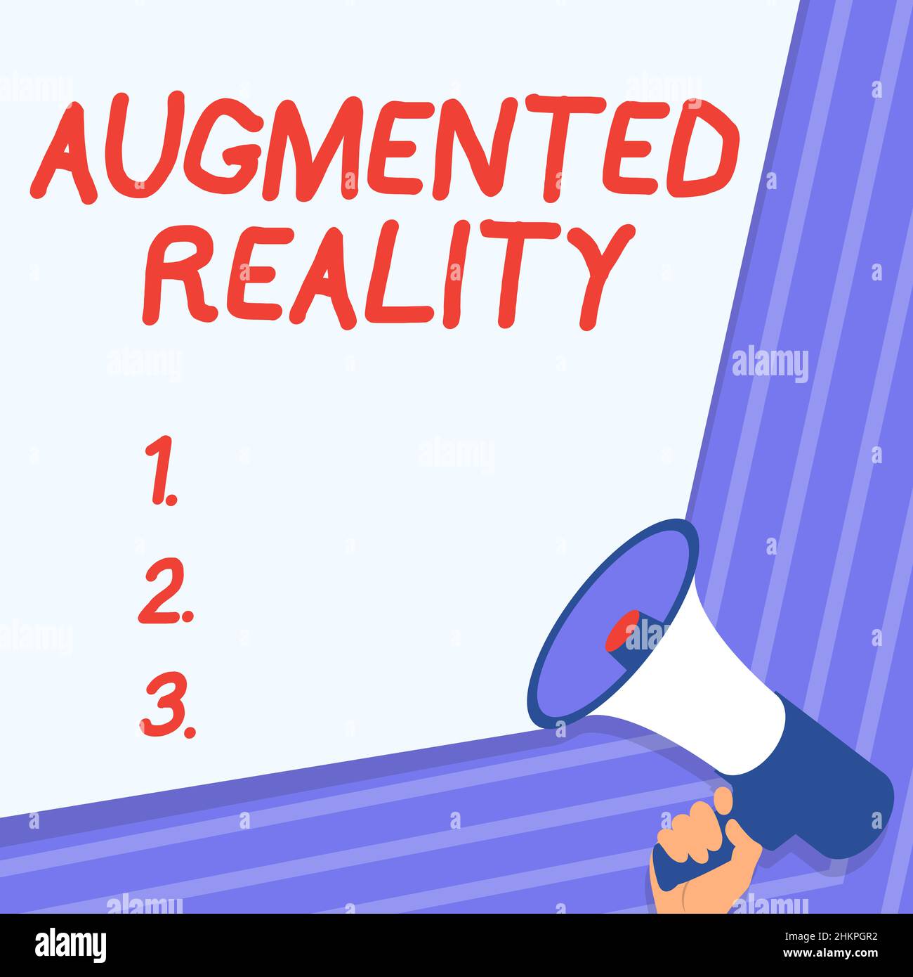 Writing displaying text Augmented Reality. Business concept interactive ...