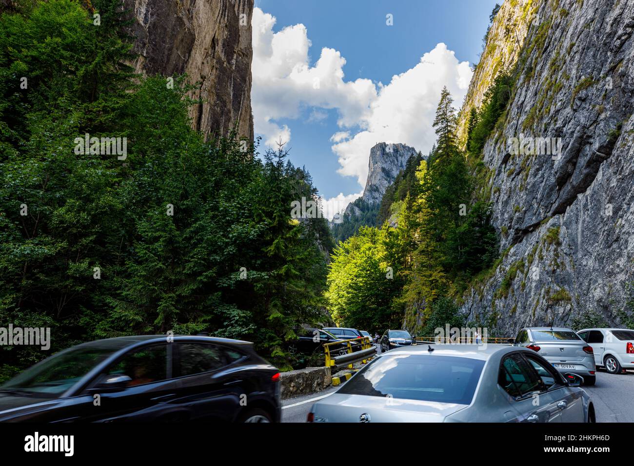 The Bicaz Canyon in Romania Stock Photo - Alamy
