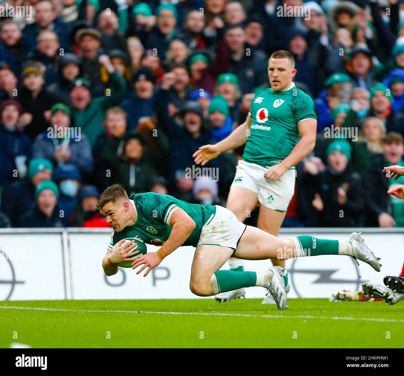 5th February 2022 : Aviva Stadium, Dublin, Ireland; 6-Nations ...