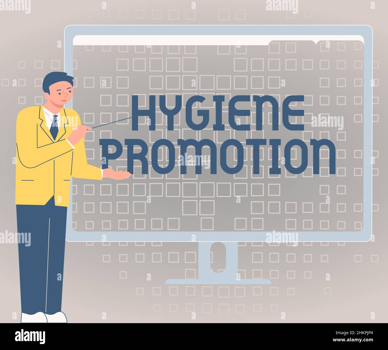 Handwriting text Hygiene Promotion. Conceptual photo systematic program ...