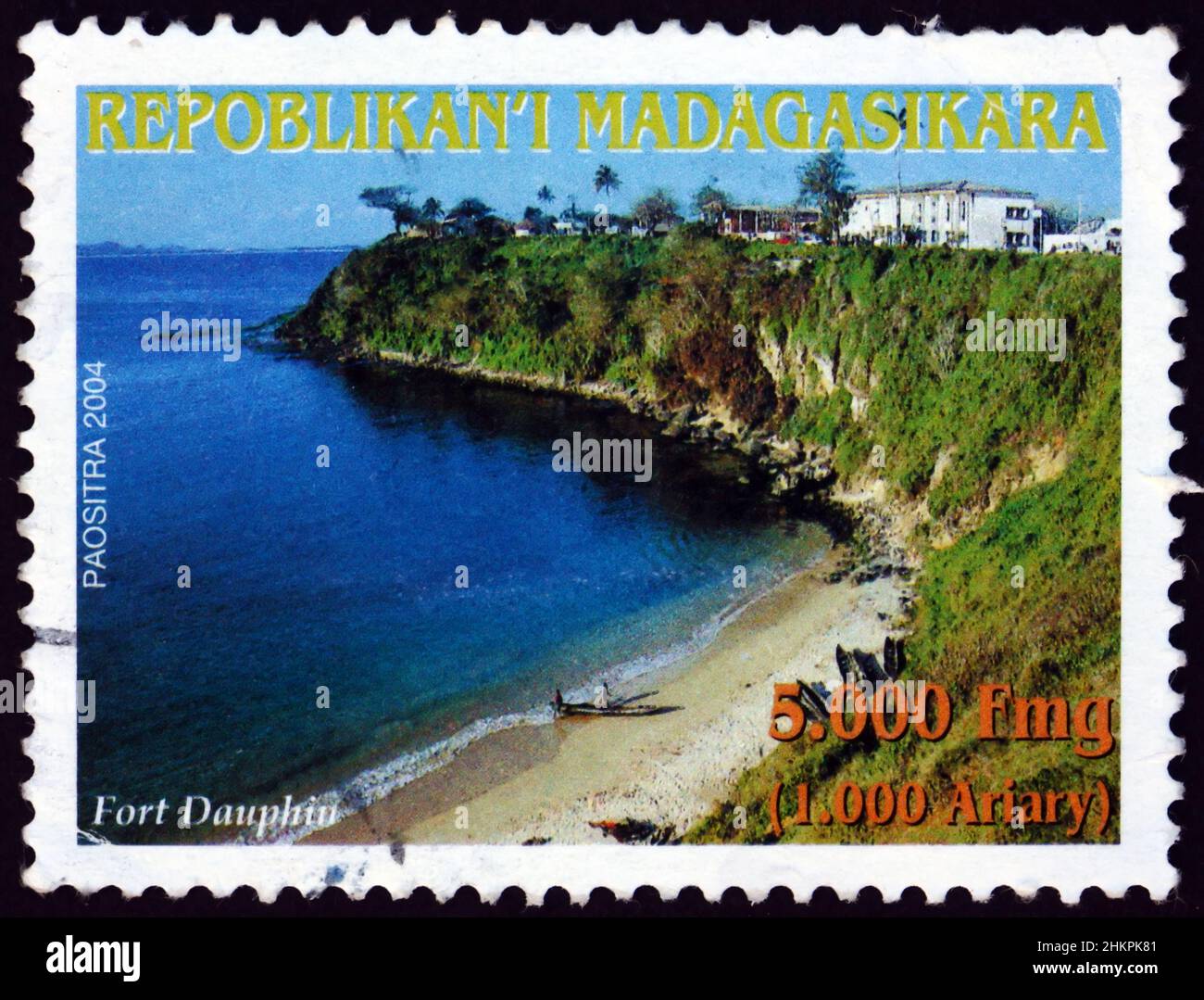 MALAGASY - CIRCA 2004: a stamp printed in Malagasy, Madagascar shows ...