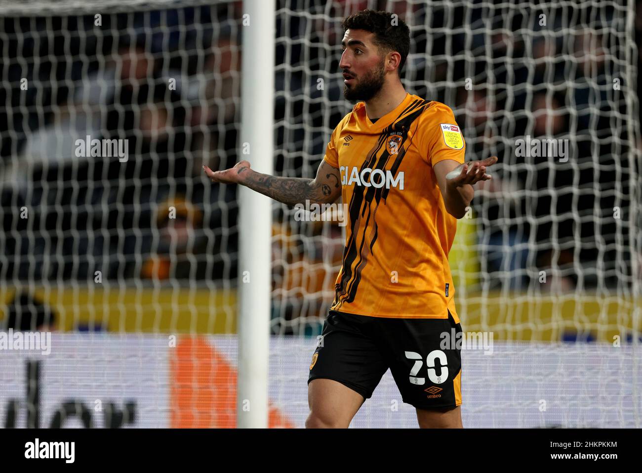 Hull City's Allahyar Sayyadmanesh during the Sky Bet Championship match ...